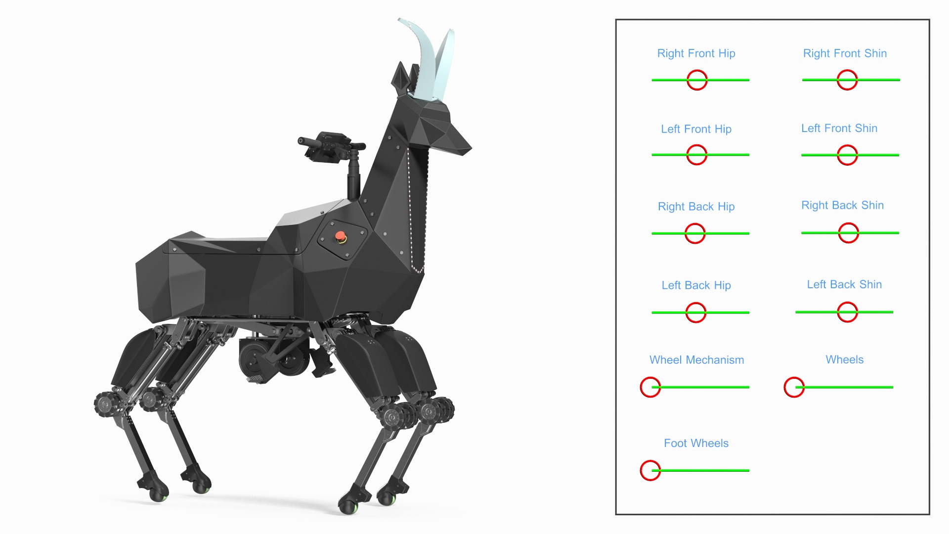 3D Black Ridable Goat Robot Rigged - TurboSquid 2119196