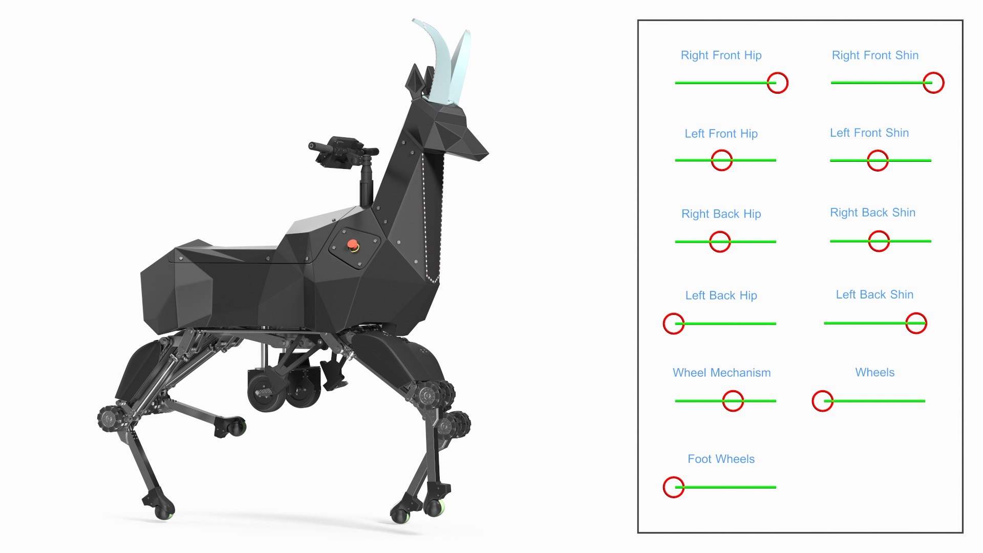 3D Black Ridable Goat Robot Rigged - TurboSquid 2119196