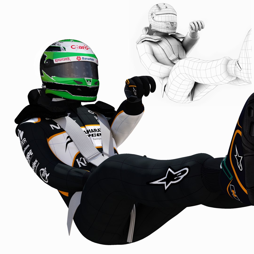 3d Model Force India Vjm09
