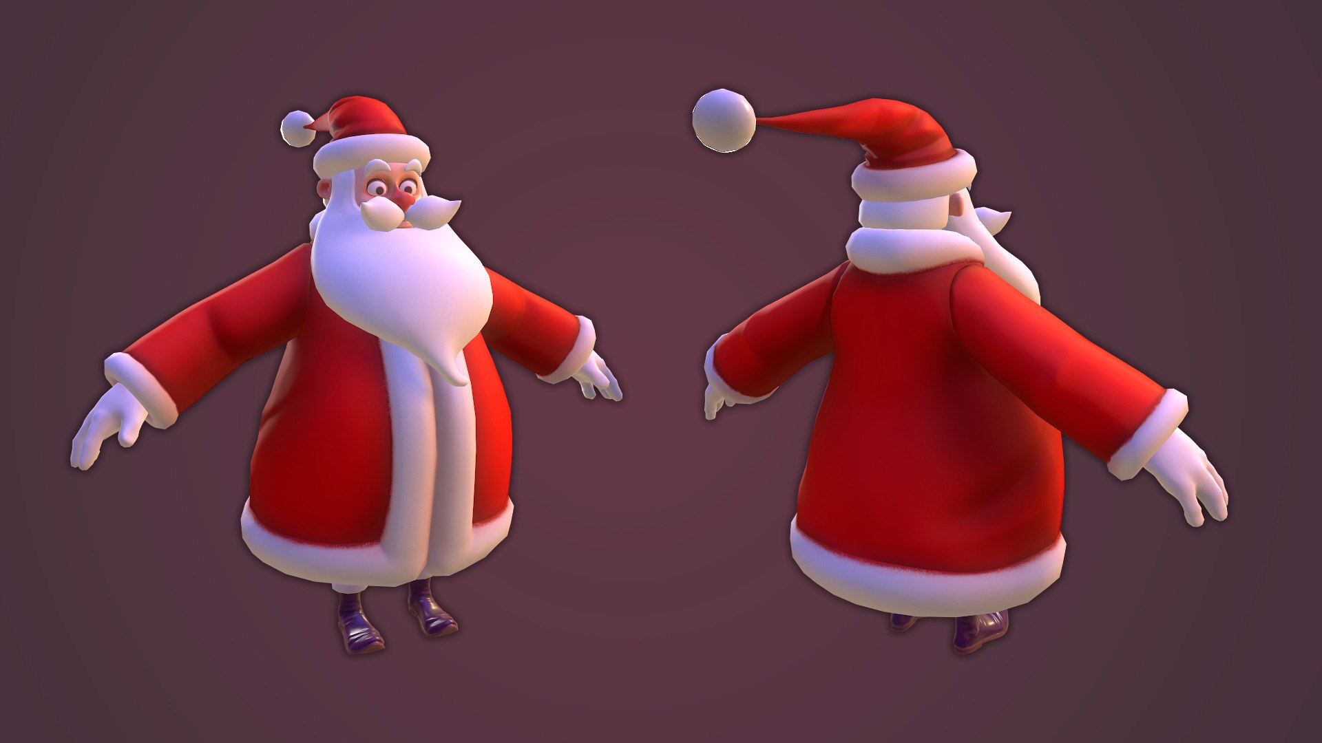 3D Santa Claus - TurboSquid 1998898