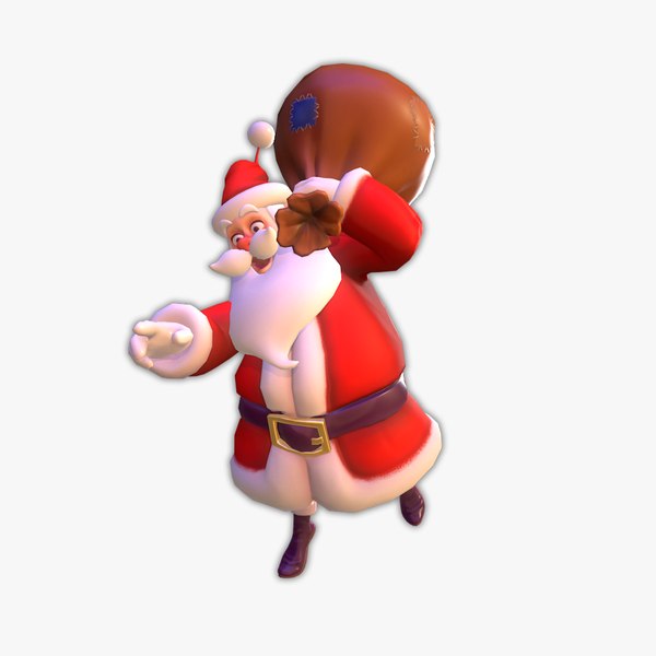 3D Santa Claus - TurboSquid 1998898