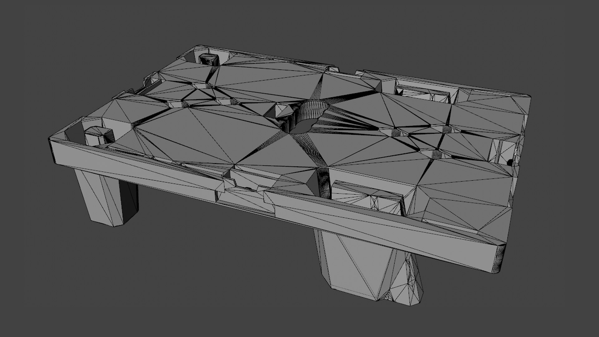 Quarter Euro Pallet 3D Model - TurboSquid 1712925