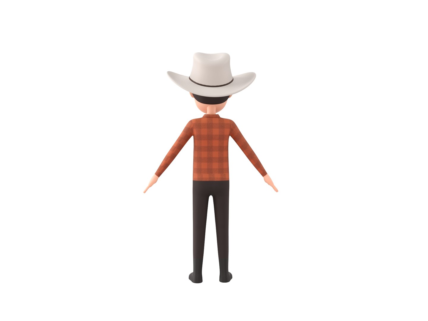 3D Character176 Rigged Cowboy - TurboSquid 1881605