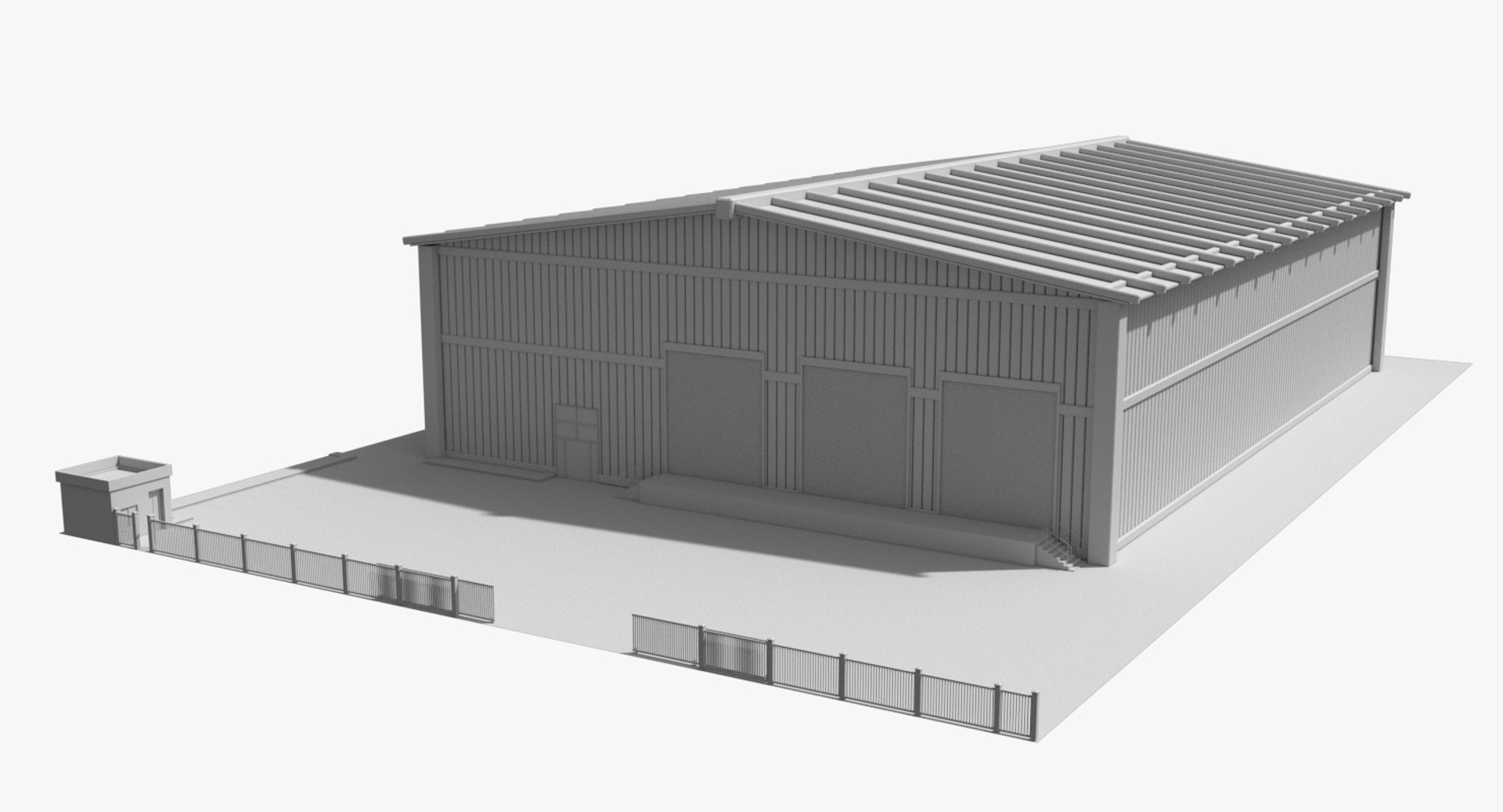 3D Warehouse Building - TurboSquid 1357078