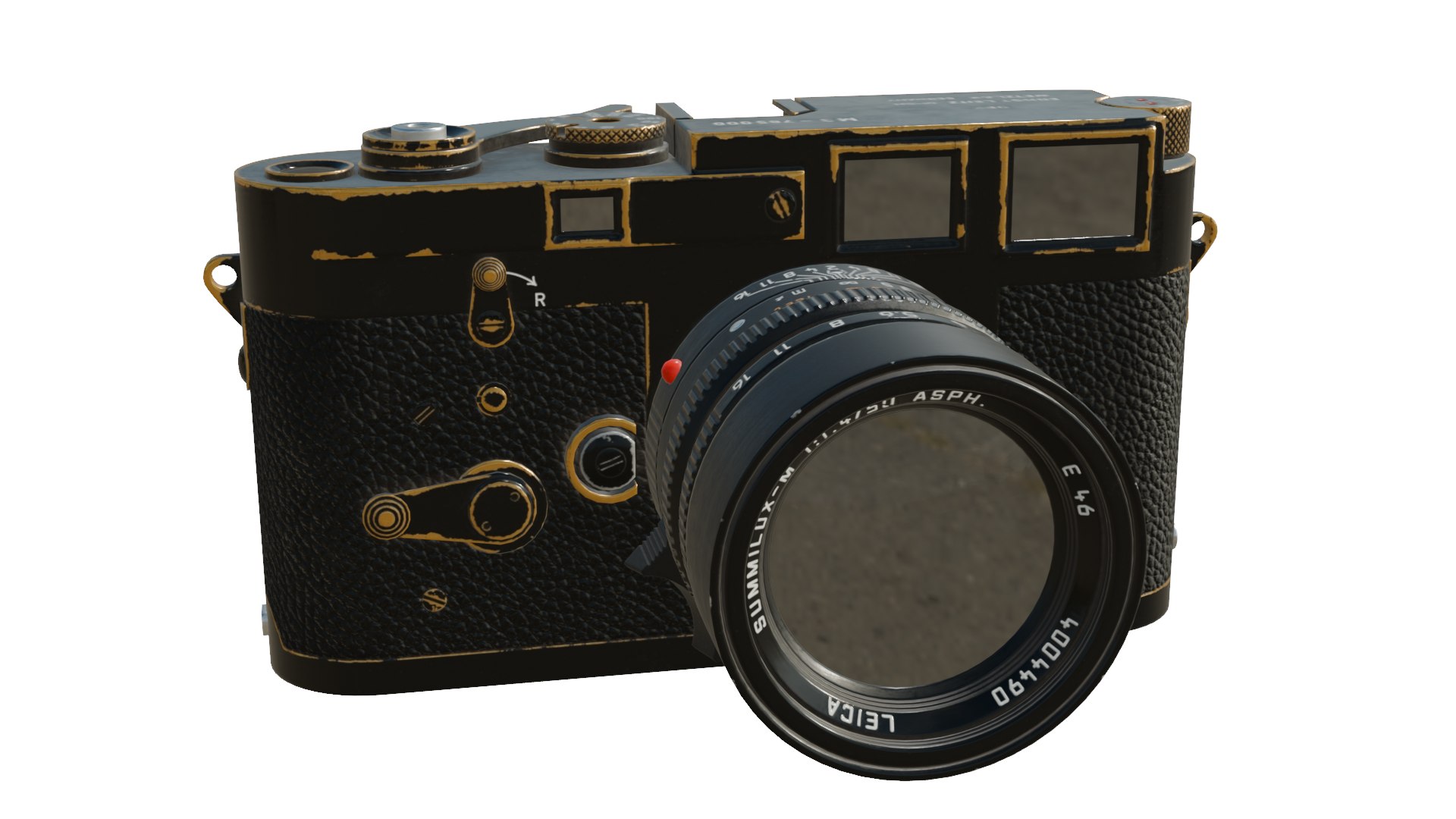 3D Old Photographic Machine Ernst Leitz Leica Model - TurboSquid 2236690