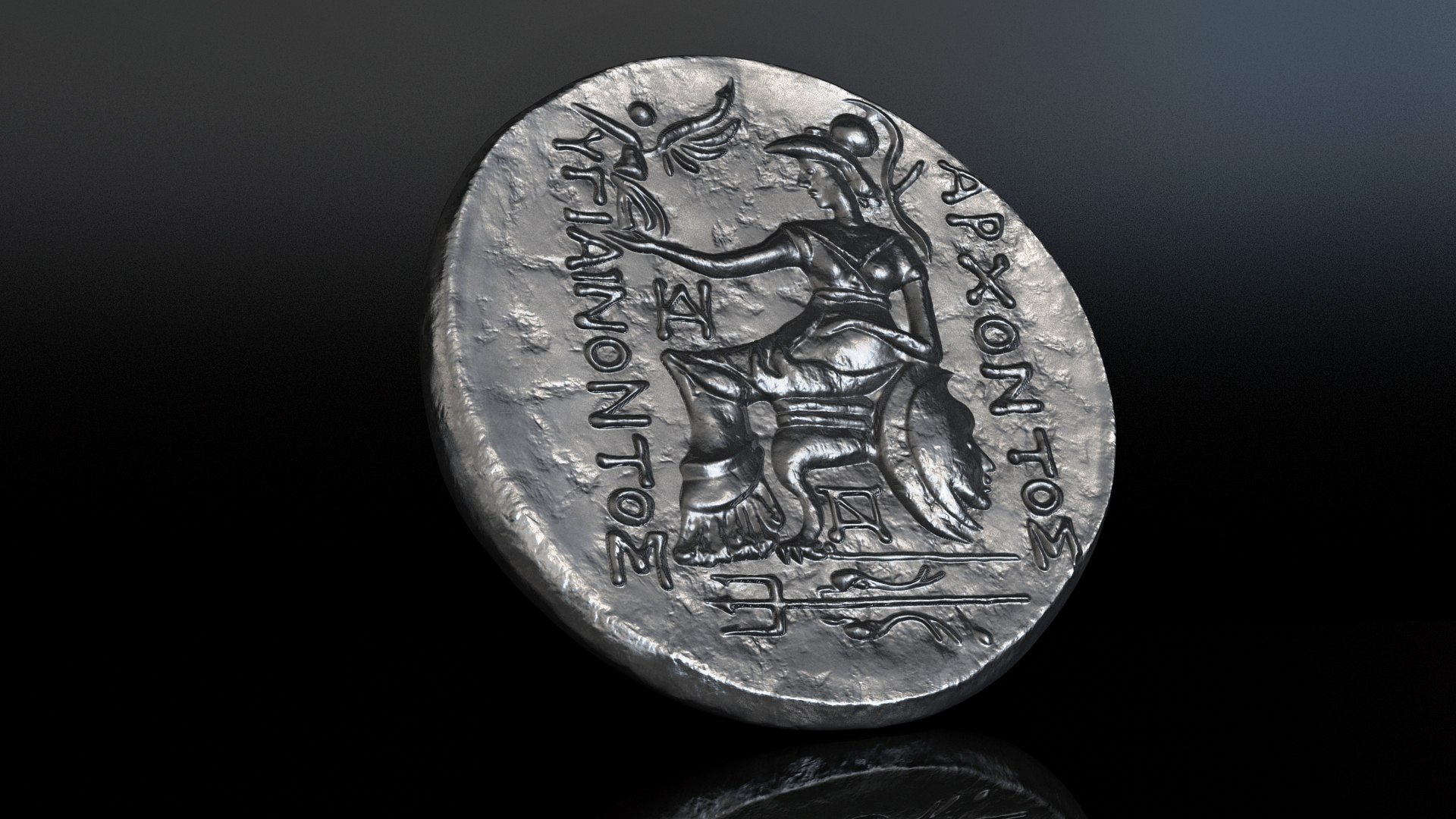 3D Ancient Panticapaeum Coin Model - TurboSquid 1782461