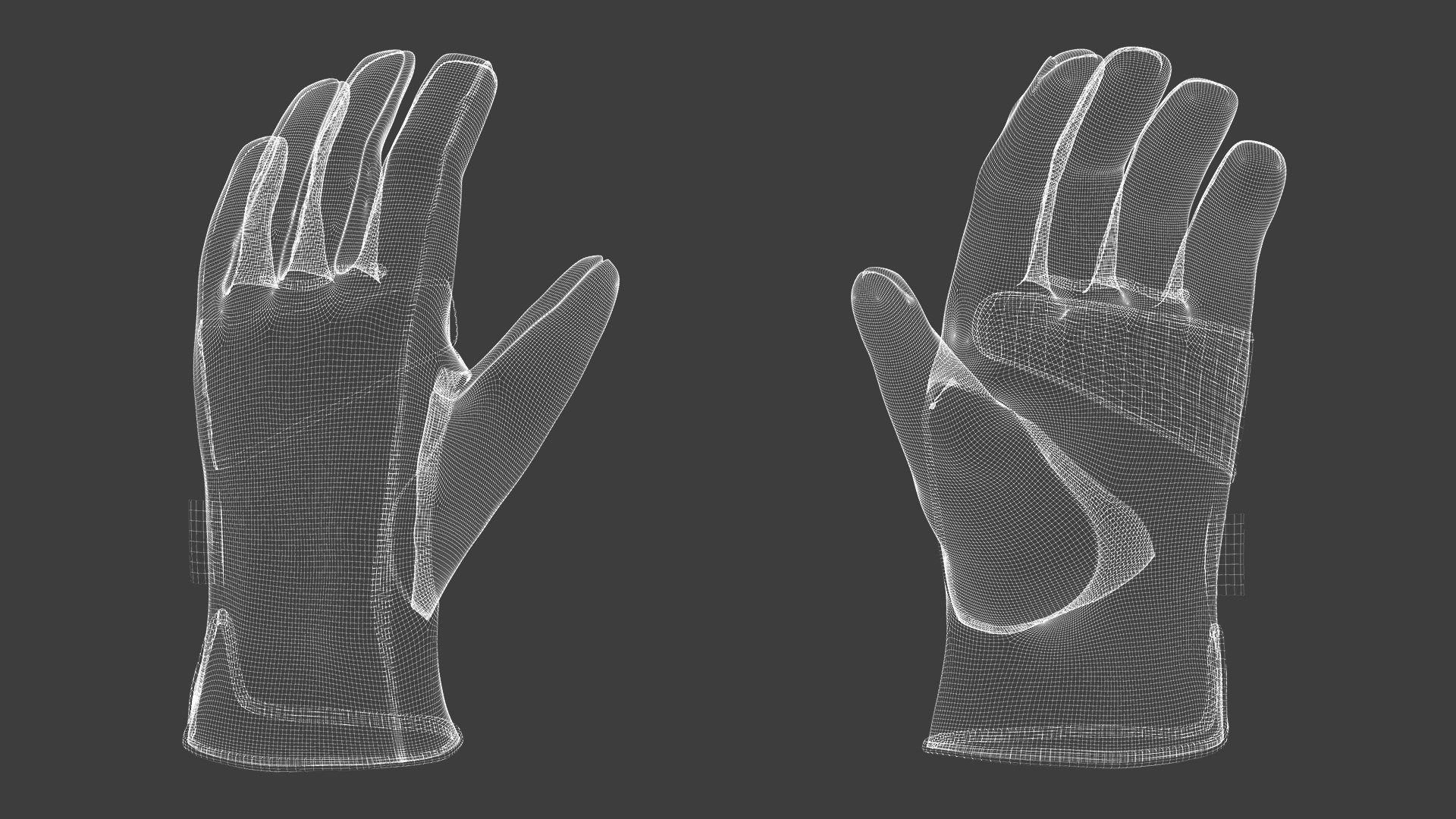 3D 4 Hi-Res HD Safety Work Glove Collection Model - TurboSquid 2115876