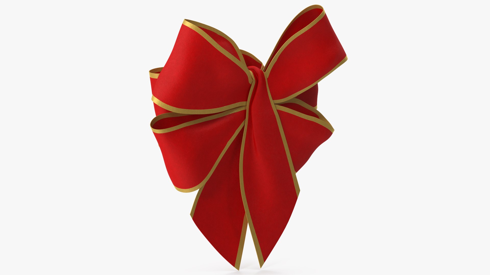 3D Bow Gold Trim V - TurboSquid 1655370