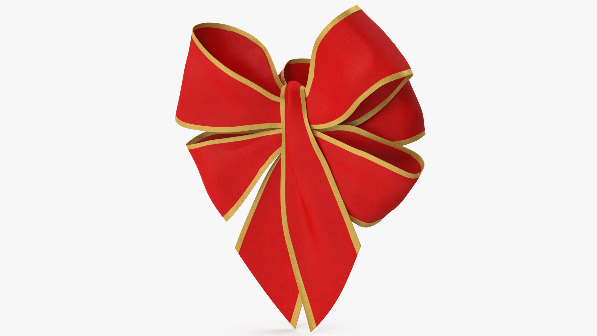 3D Bow Gold Trim V - TurboSquid 1655370