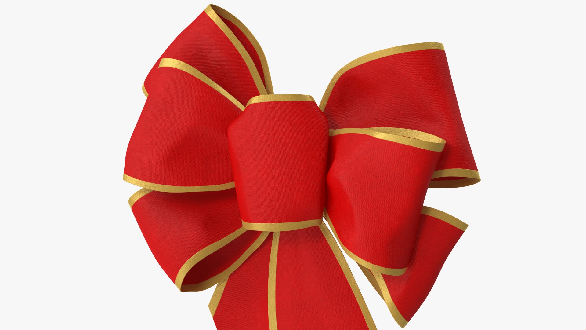 3D Bow Gold Trim V - TurboSquid 1655370