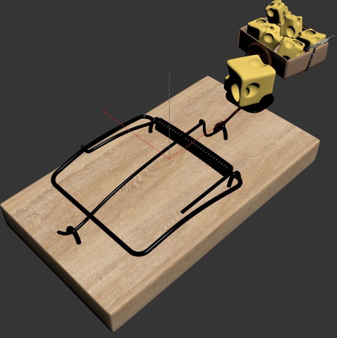 Mousetrap 3D model - TurboSquid 1561681