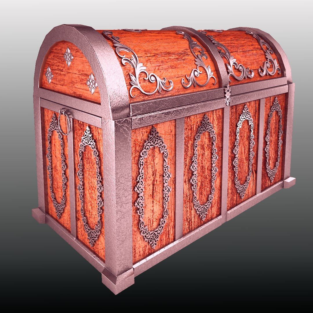 3d model chest animation