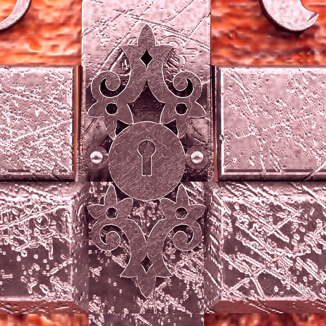 3d model chest animation