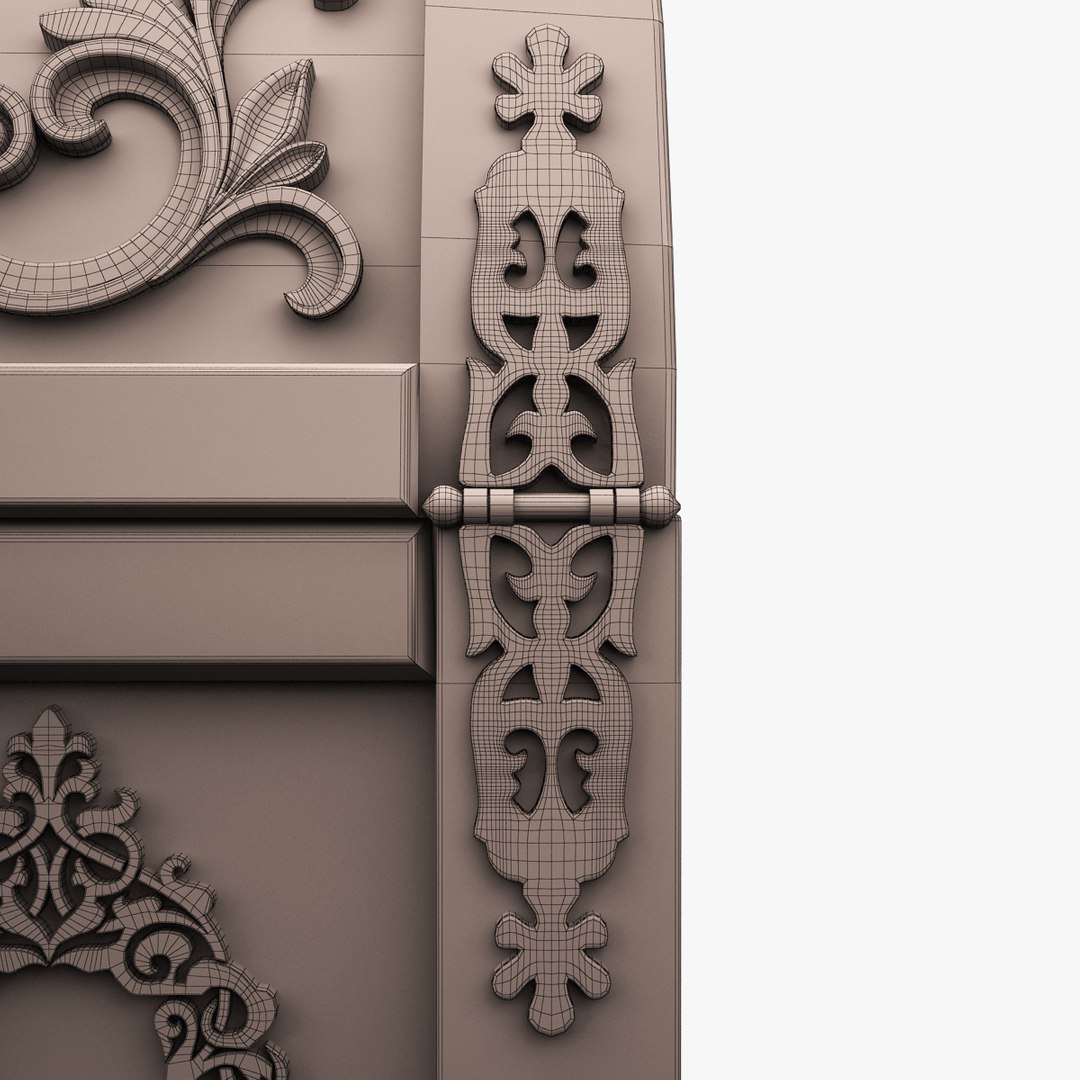 3d model chest animation