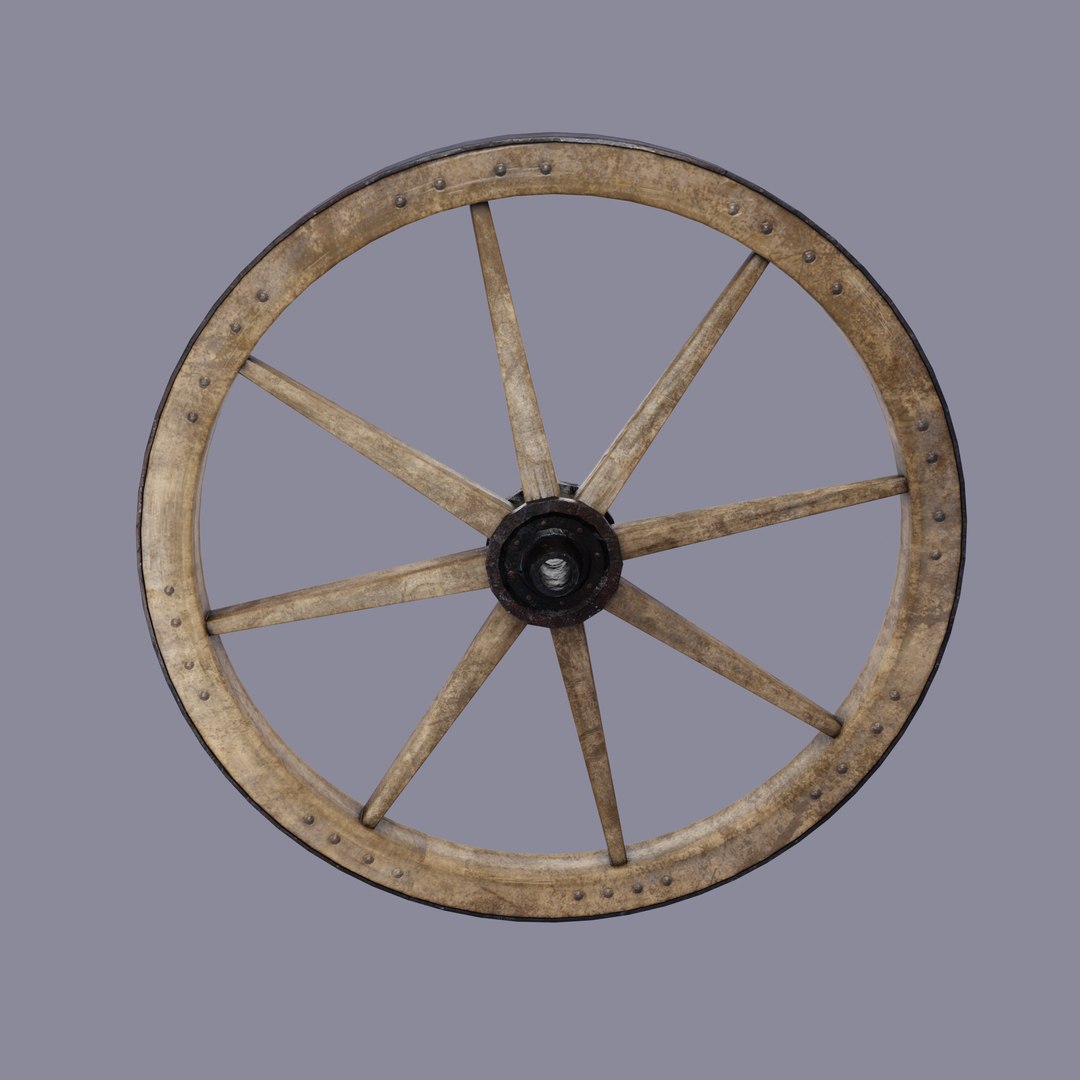 Low-poly Medieval Wheel Modelled 3D Model - TurboSquid 1693260