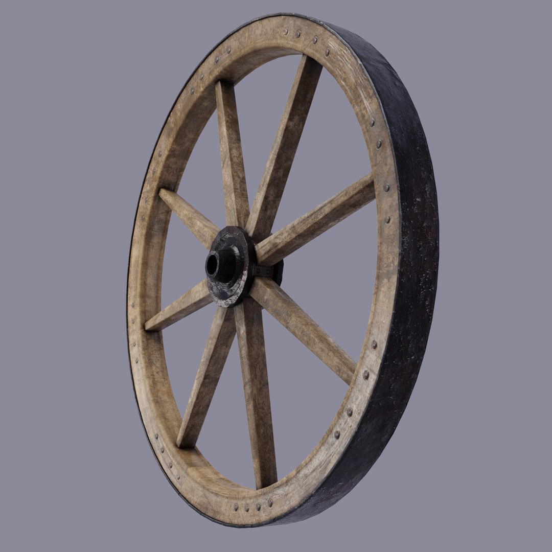 Low-poly Medieval Wheel Modelled 3D Model - TurboSquid 1693260