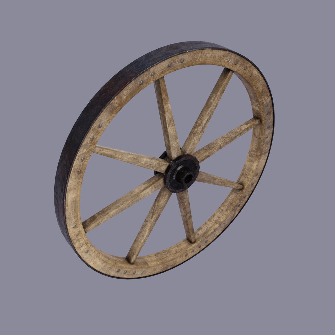 Low-poly Medieval Wheel Modelled 3D Model - TurboSquid 1693260