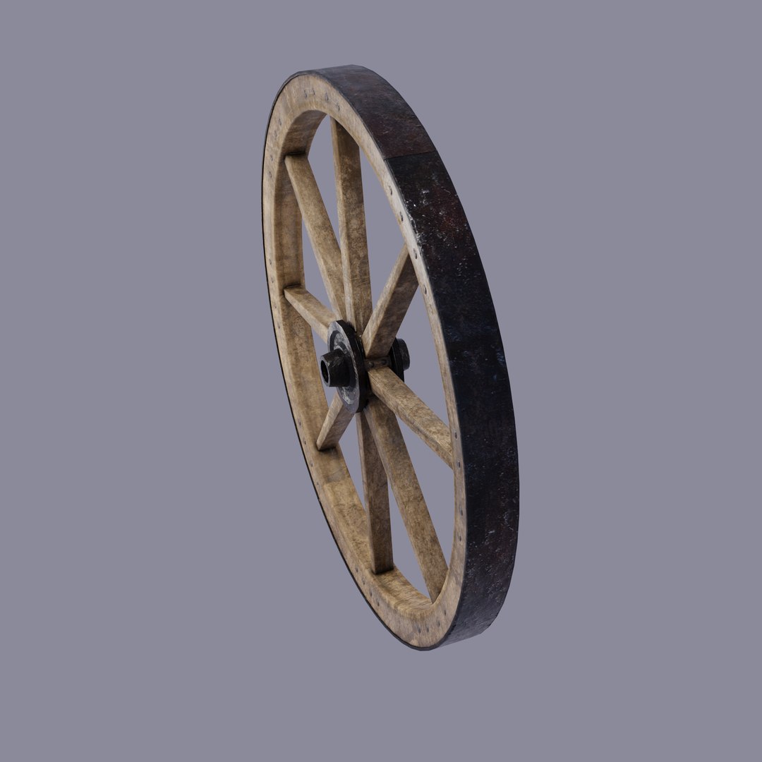 Low-poly Medieval Wheel Modelled 3D Model - TurboSquid 1693260