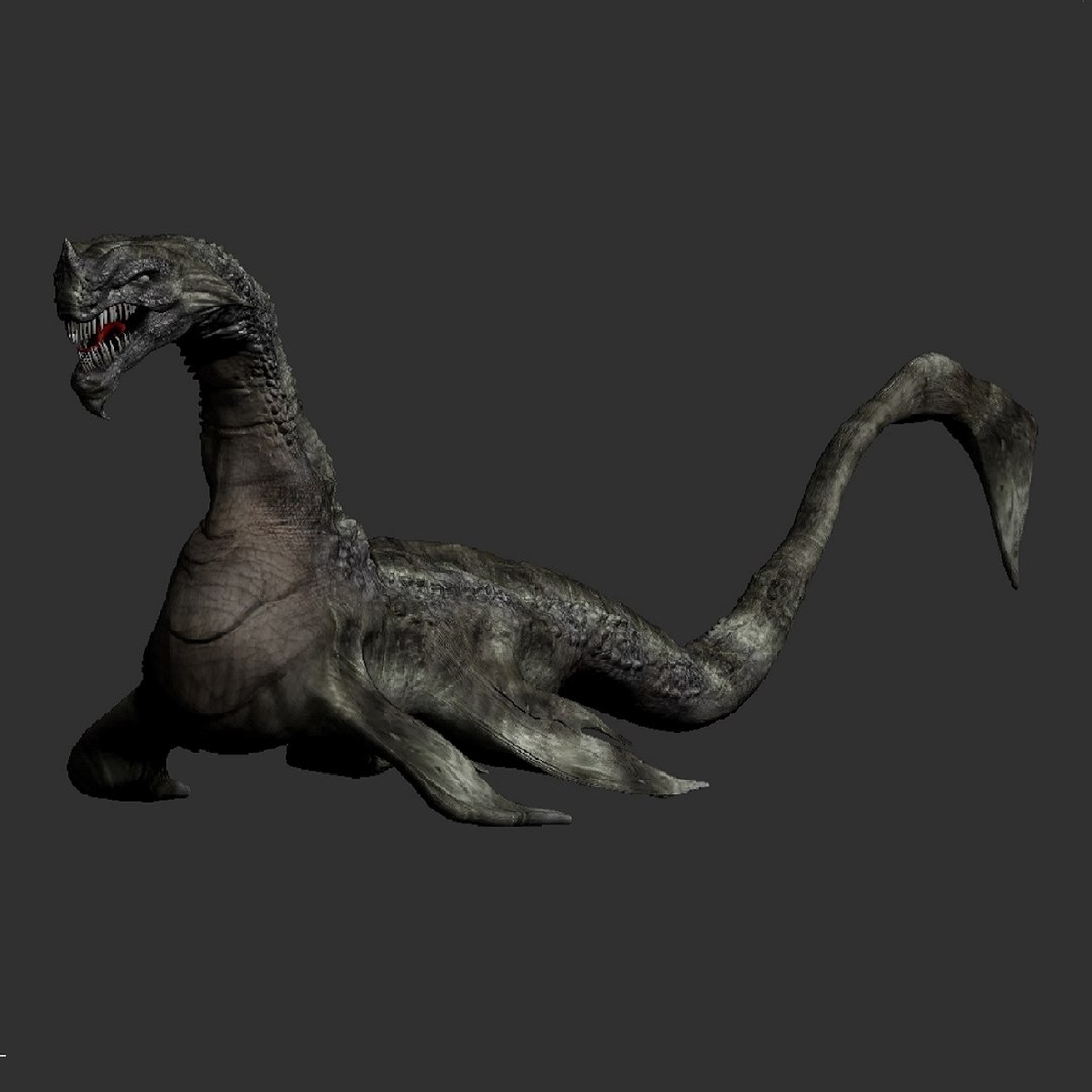 Leviathan Monster 3D Model - TurboSquid 2090508