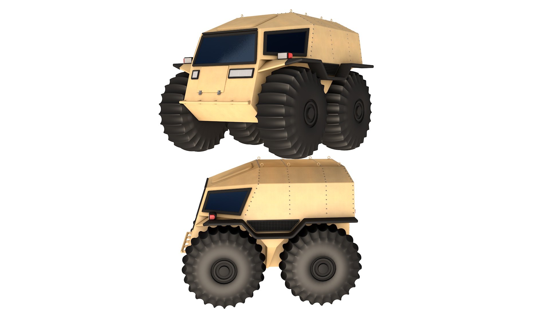 3D Sherp ATV - TurboSquid 2179670