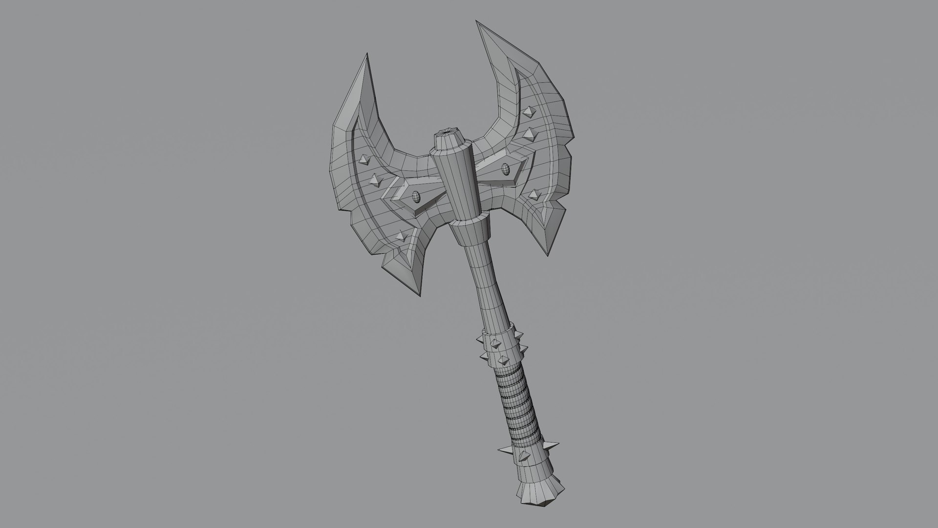 GameReady Stylized Battle Axe 3D Model - TurboSquid 2162110