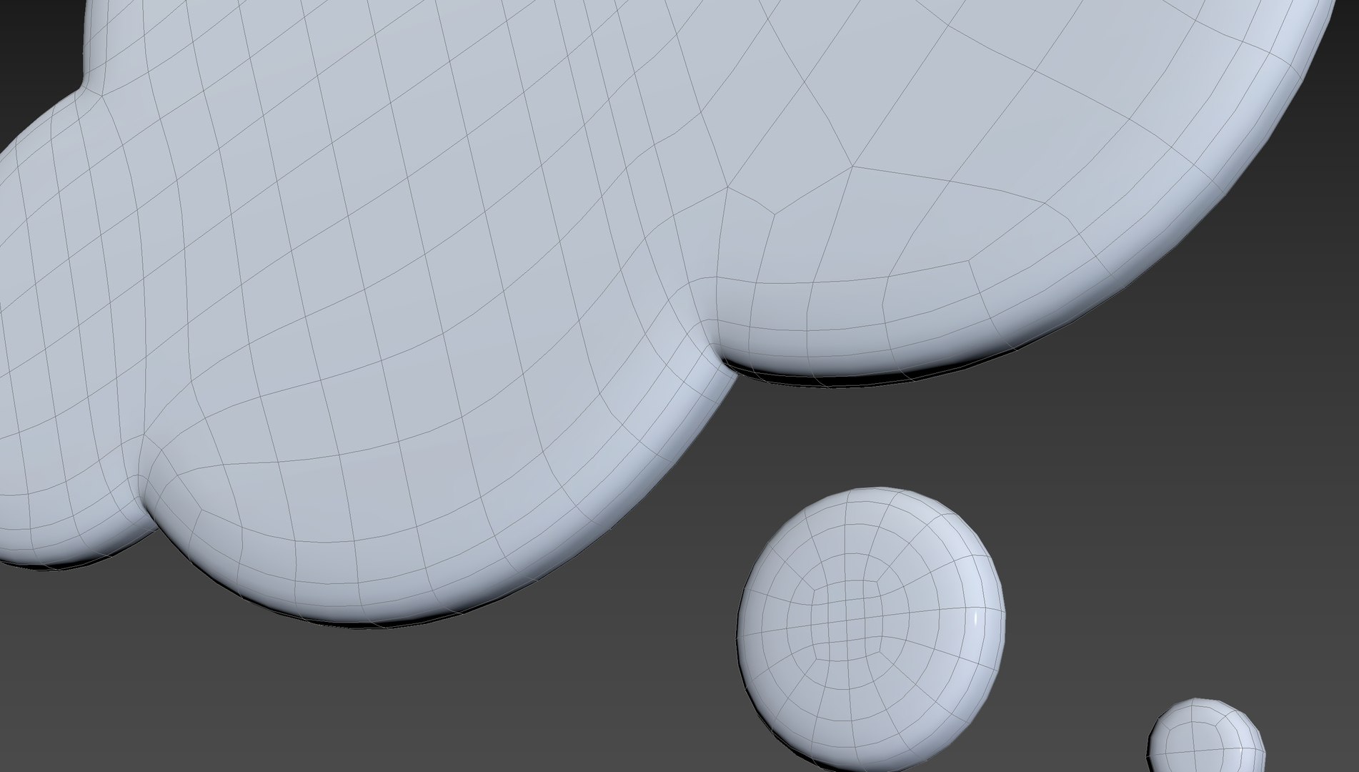 3D Symbol012 Think Bubble Model - TurboSquid 1996092