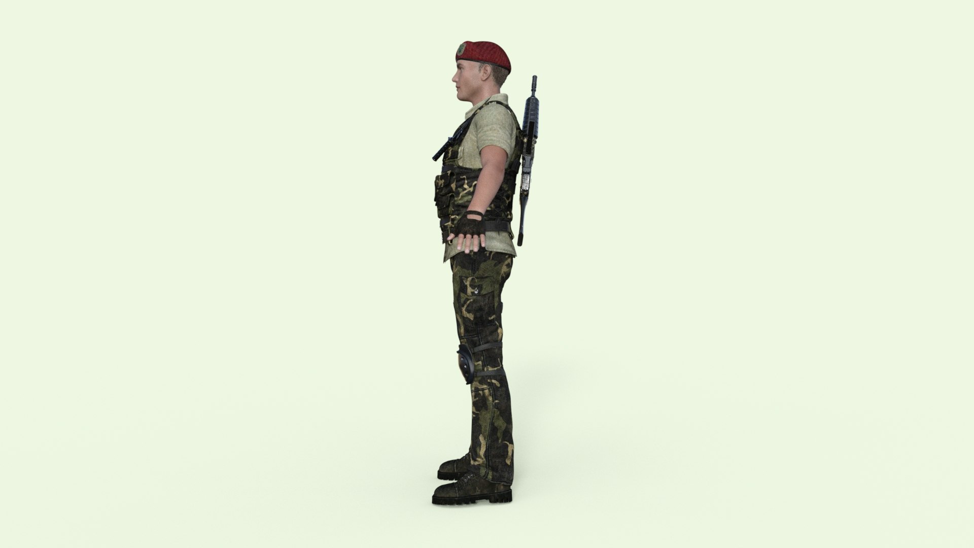 3D Realistic Soldier - TurboSquid 2146066