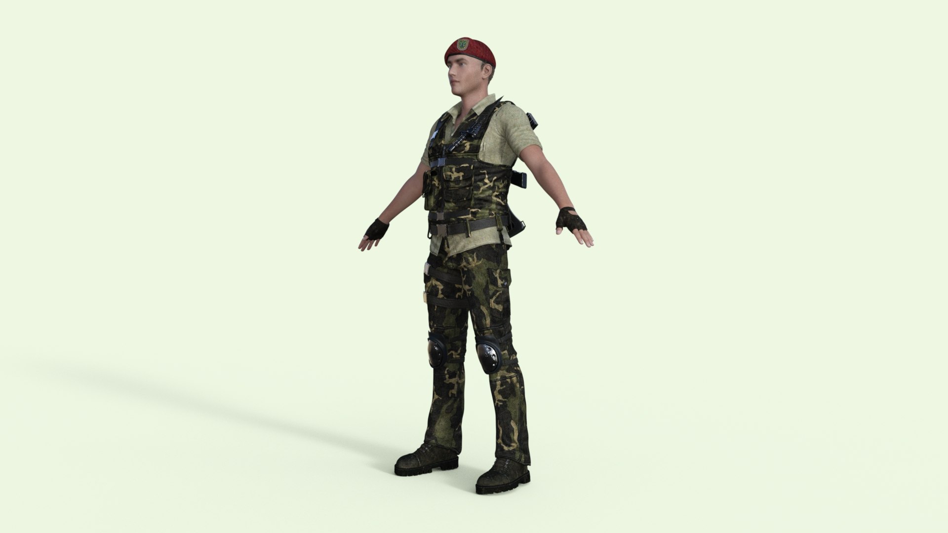 3D Realistic Soldier - TurboSquid 2146066