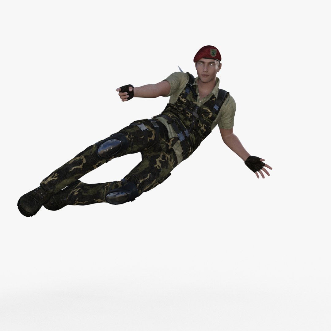 3D Realistic Soldier - TurboSquid 2146066