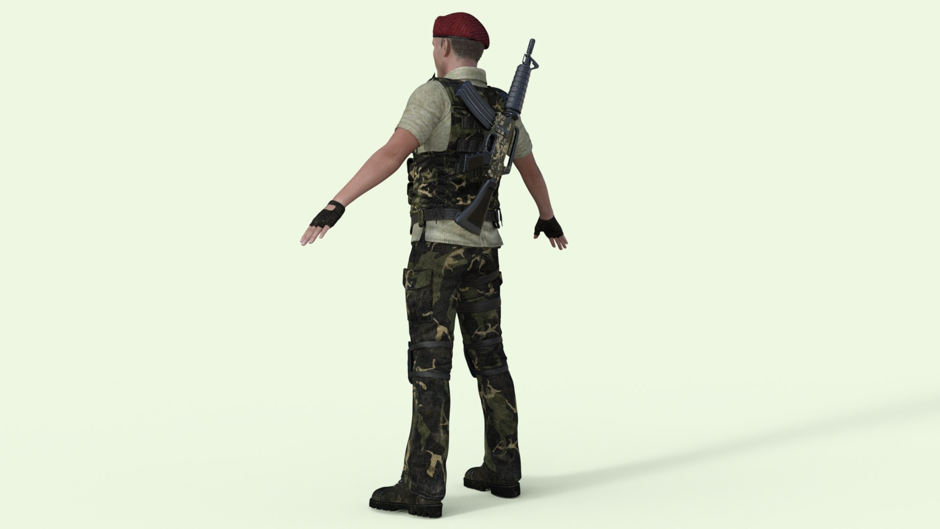 3D Realistic Soldier - TurboSquid 2146066