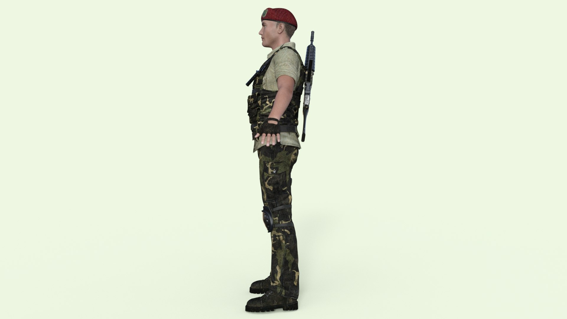 3D Realistic Soldier - TurboSquid 2146066