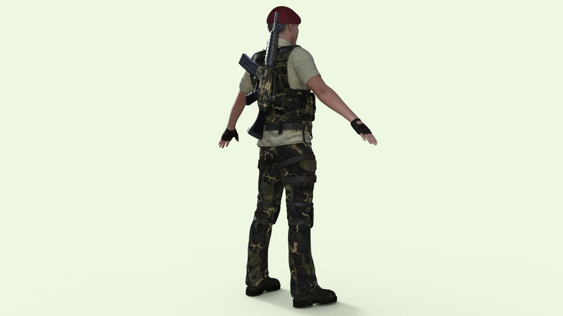 3D Realistic Soldier - TurboSquid 2146066