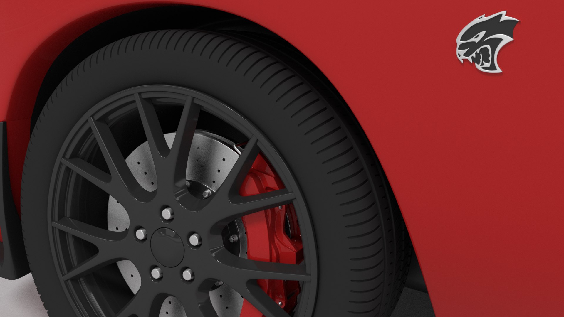 Dodge Challenger Srt Hellcat 3D Model - TurboSquid 1397459