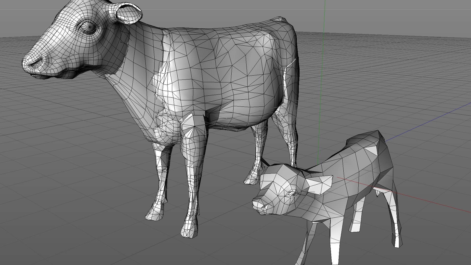 Cow Calf 3D Model - TurboSquid 1677123