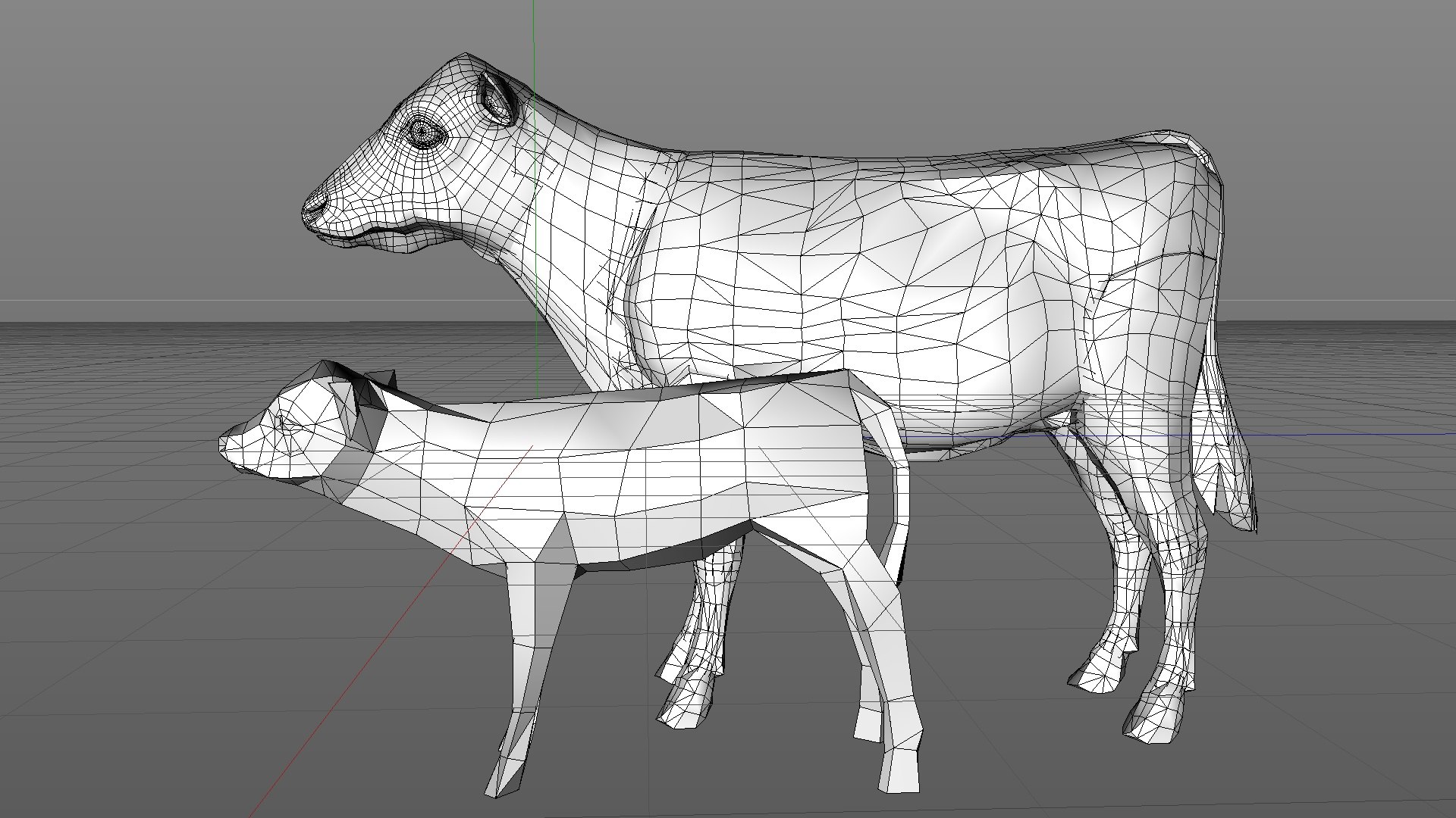 Cow Calf 3D Model - TurboSquid 1677123