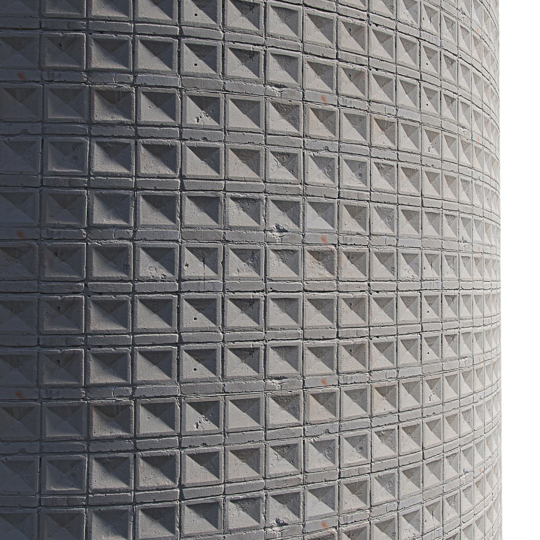 Concrete Wall 3D Model - TurboSquid 1914933