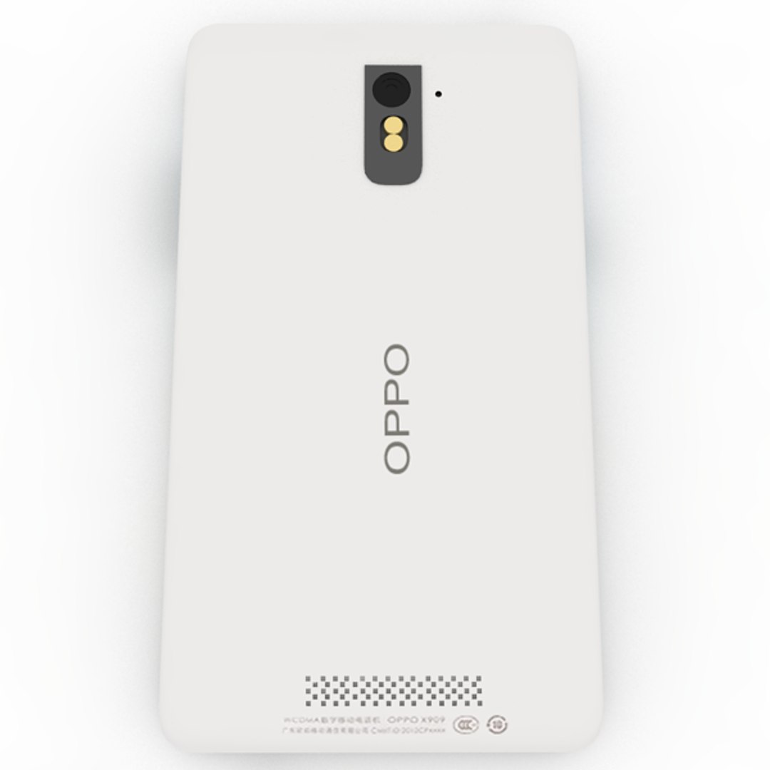 3d Max Oppo Finder X909