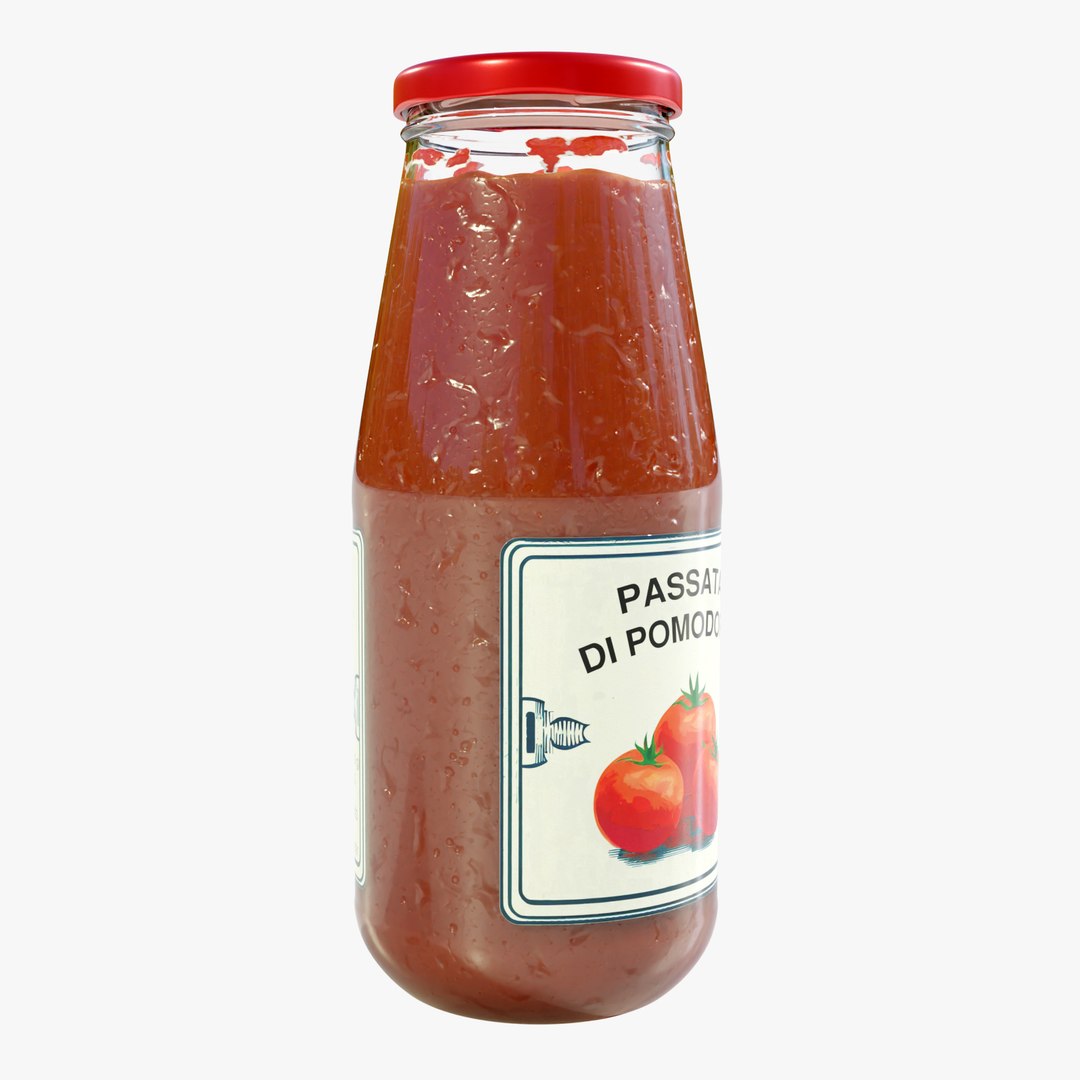3D model Tomato Sauce Bottle - TurboSquid 2114224