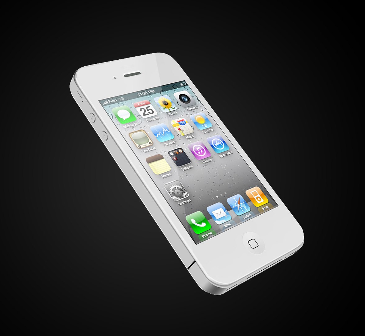 3d Model Apple Iphone 4