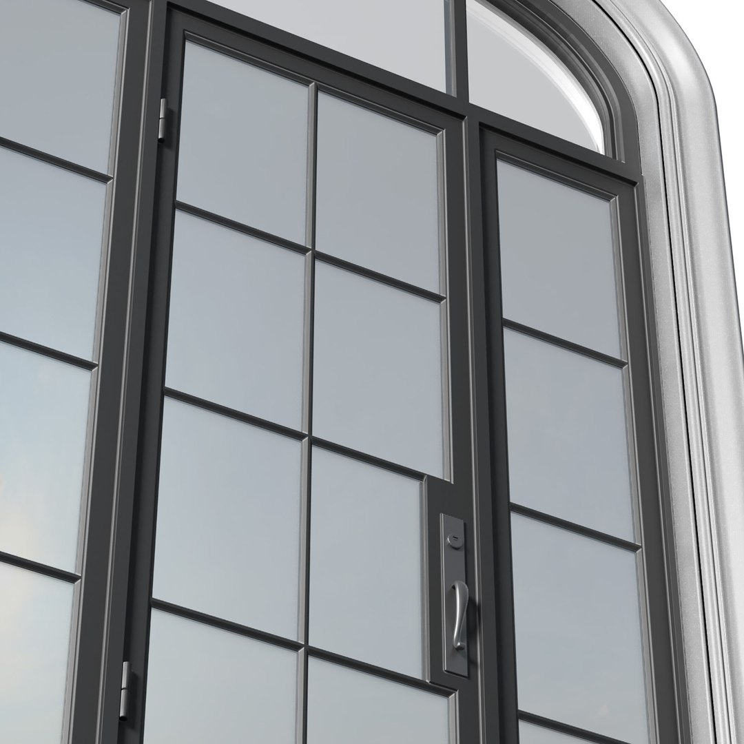 Arc Classic Entrance Door Window 3D Model - TurboSquid 2077336