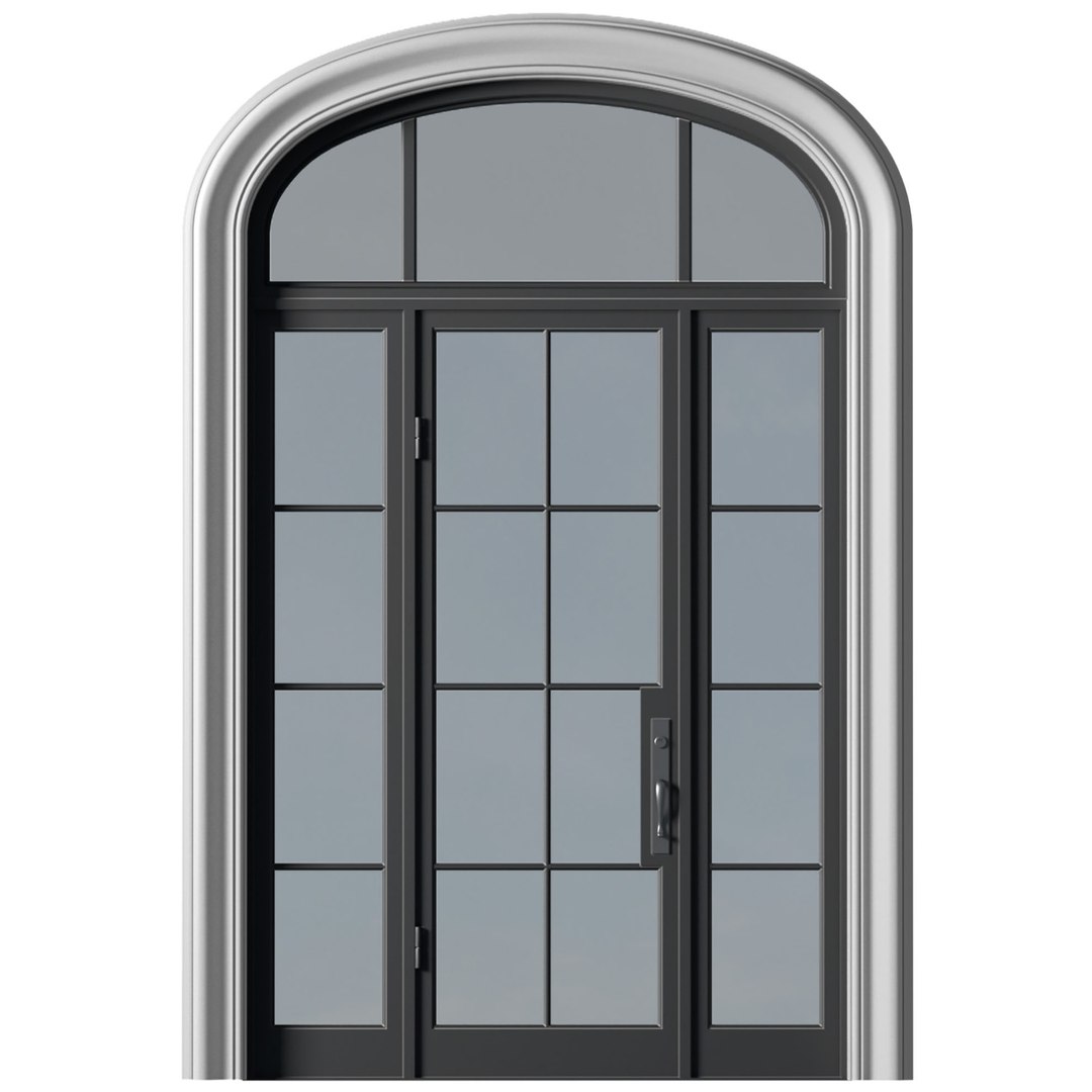 Arc Classic Entrance Door Window 3D Model - TurboSquid 2077336
