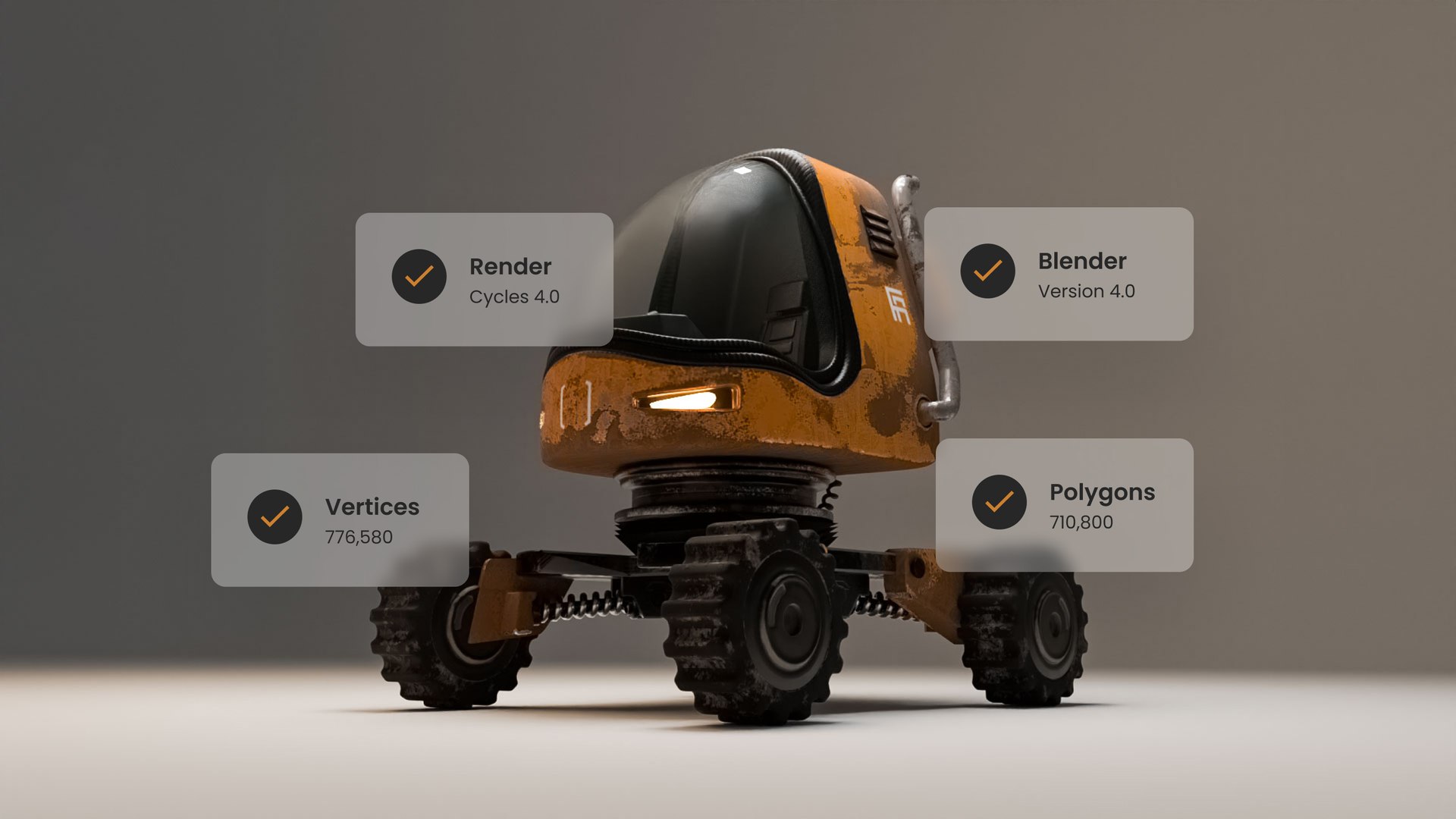 3D Model Sci-Fi Futuristic Mars Research Rover Vehicle - TurboSquid 2209984