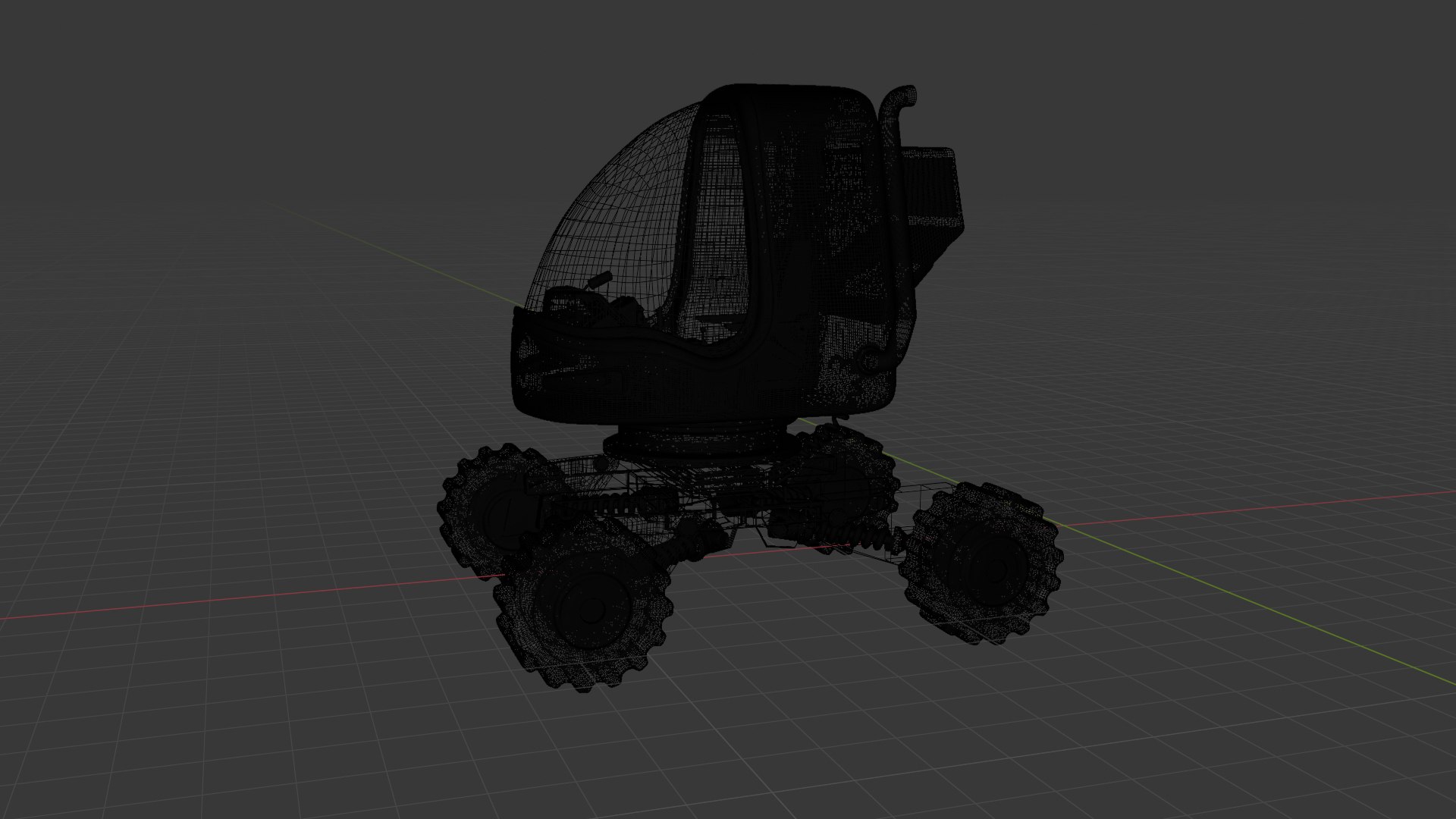 3D Model Sci-Fi Futuristic Mars Research Rover Vehicle - TurboSquid 2209984