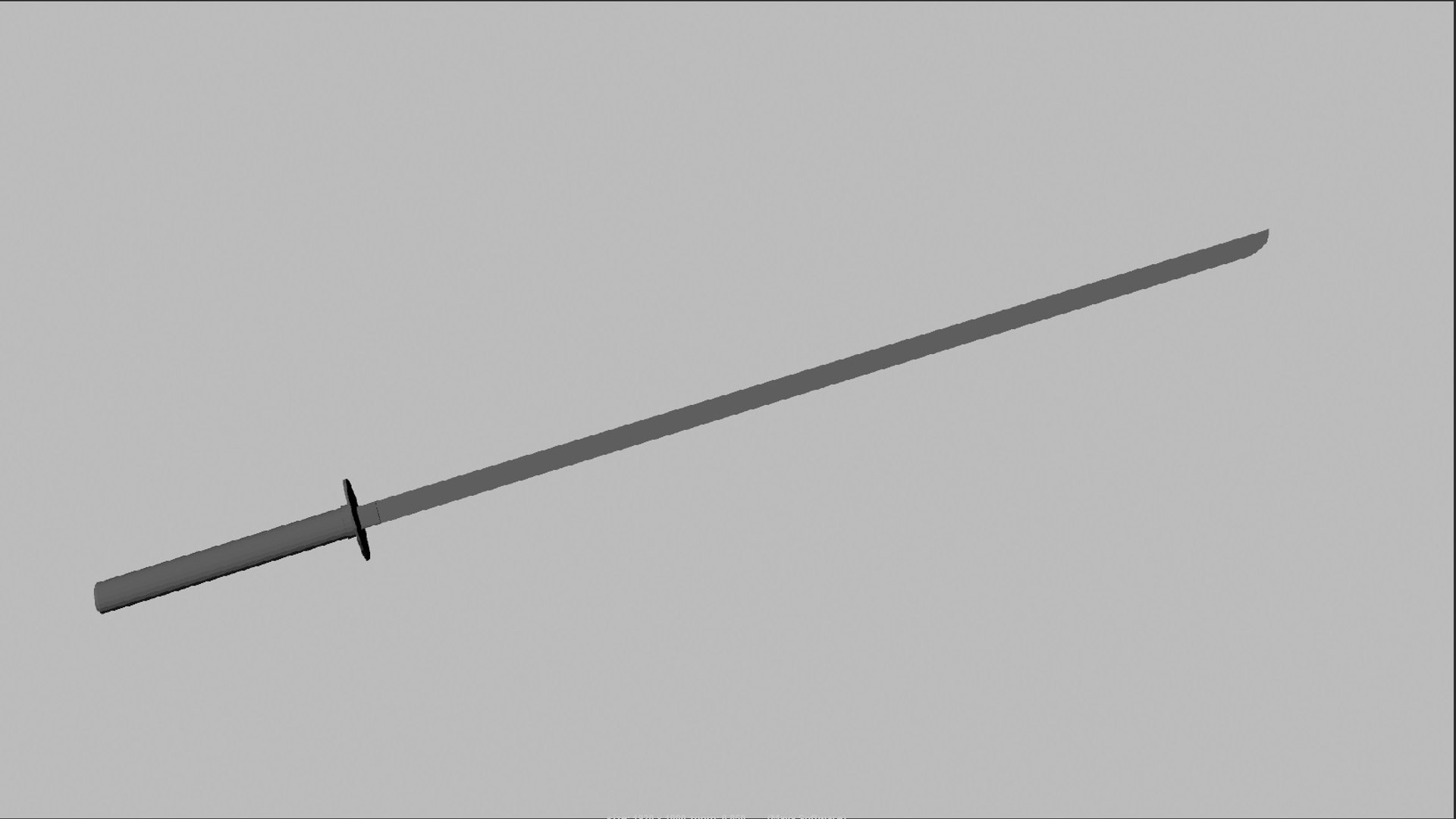 3d model katana