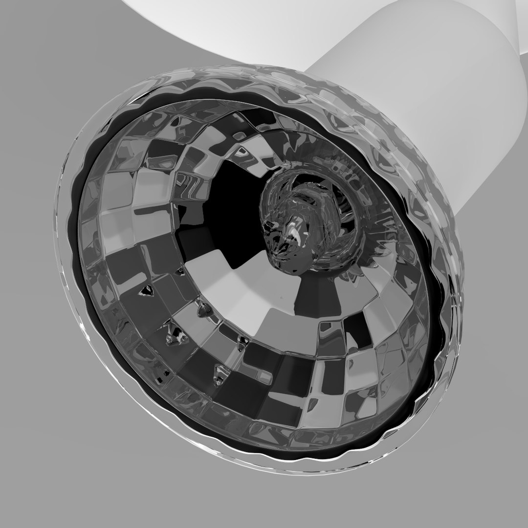 3d Model Ceiling Spotlight