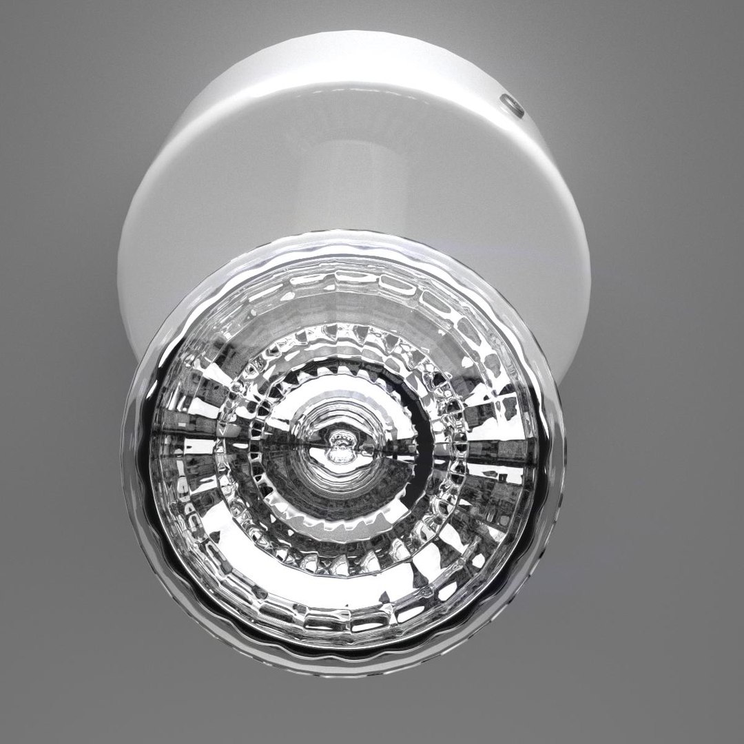 3d Model Ceiling Spotlight