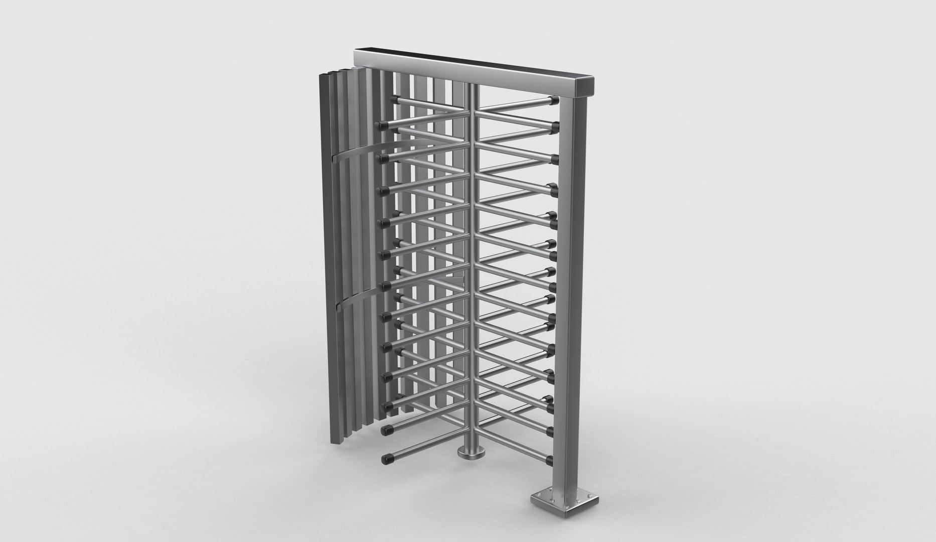 Full-height Turnstile 3D Model Model - TurboSquid 2520238