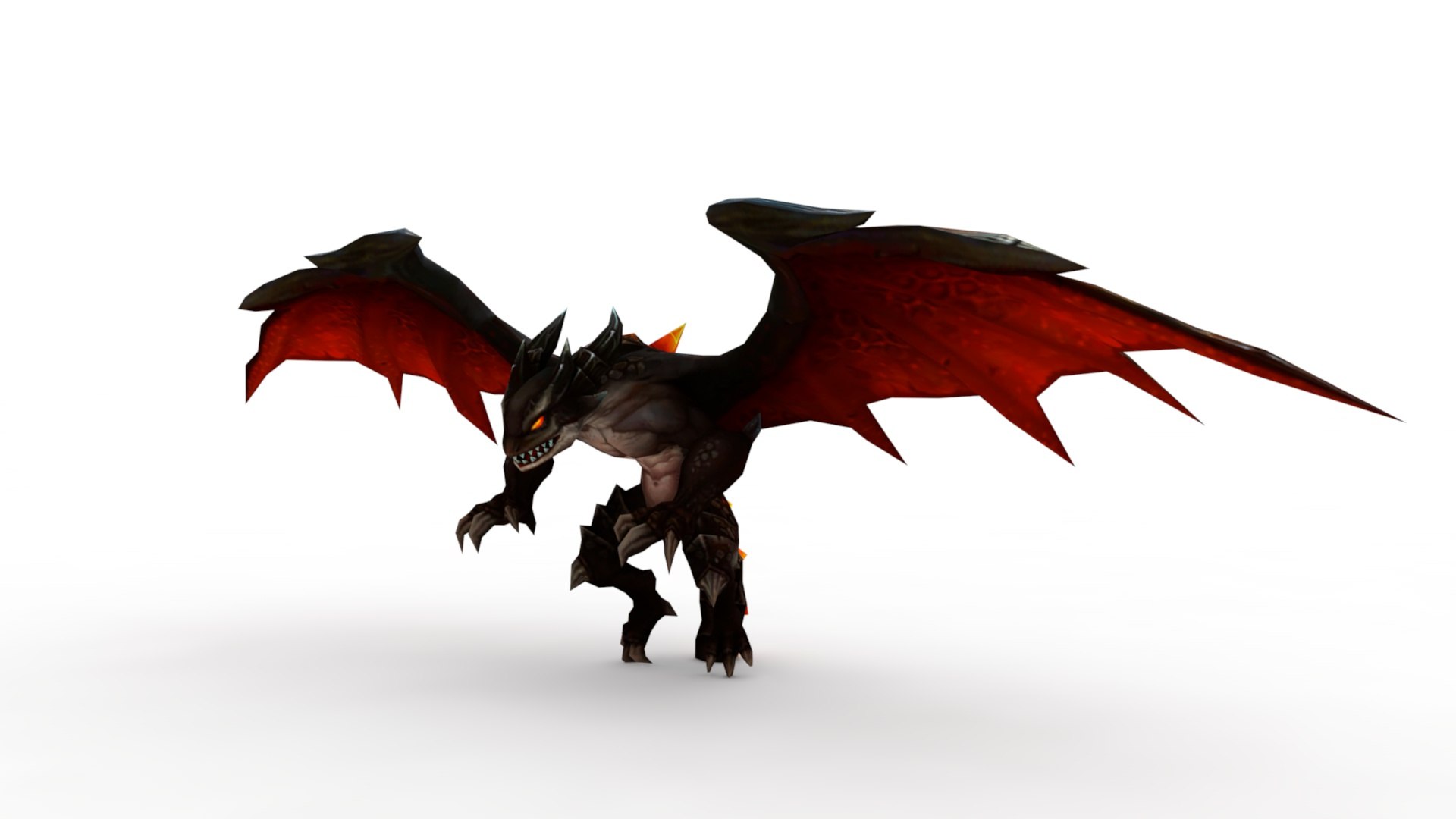 3D Red Dragon - TurboSquid 1916740