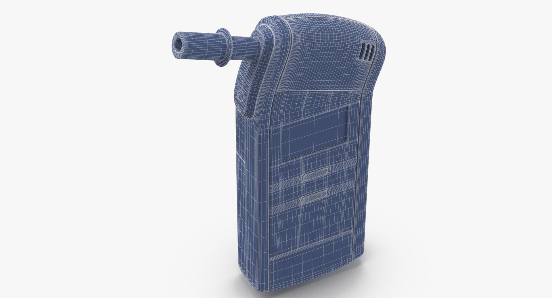 3D Breathalyser Breath Model - TurboSquid 1149299