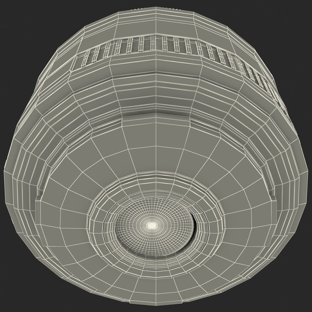 Camera Lens Canon Ef 3d Model